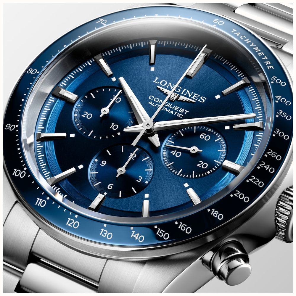 LONGINES Conquest Automatik-Chronograph (42 Mm), Blaues L38354926 ...