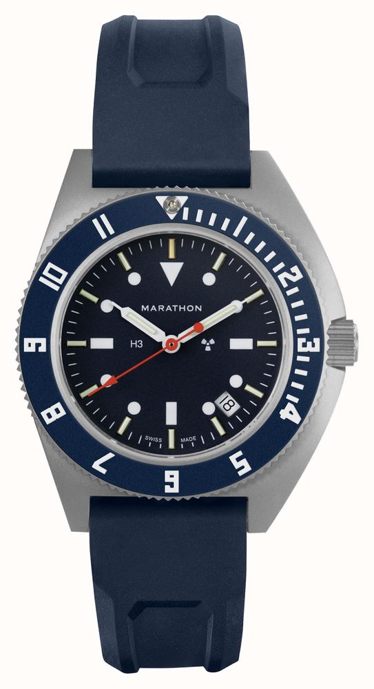 Marathon Blue Yonder SSNAV-D Quartz Limited Edition (41mm) Blue Dial ...
