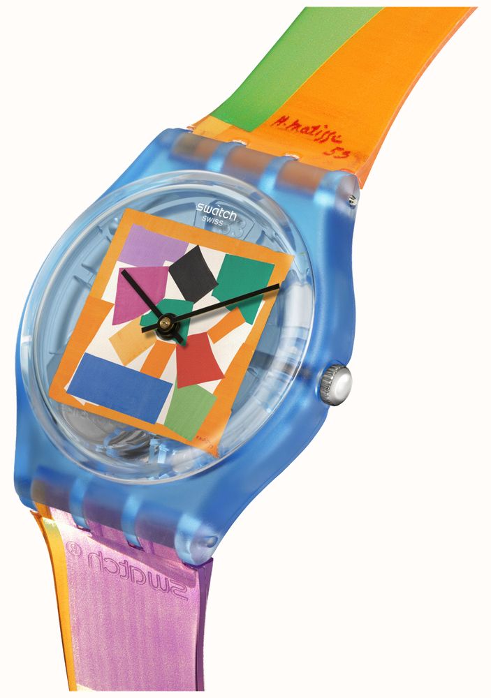 Swatch X Tate - L'escargot De Matisse - Swatch Art Journey SO28Z127C ...