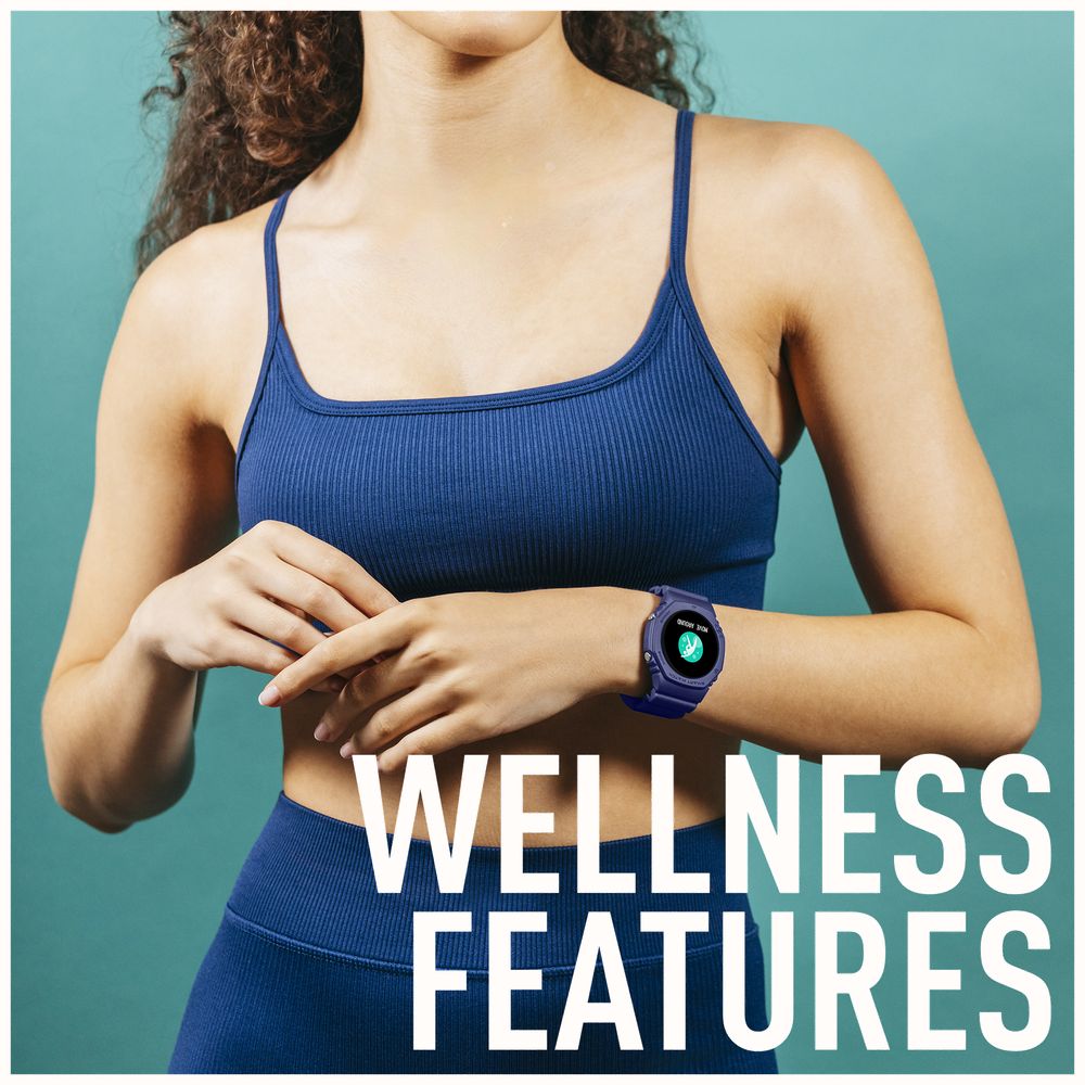 Reflex Active Series 26 Sports Multi-Function Smartwatch (42mm) Digital ...