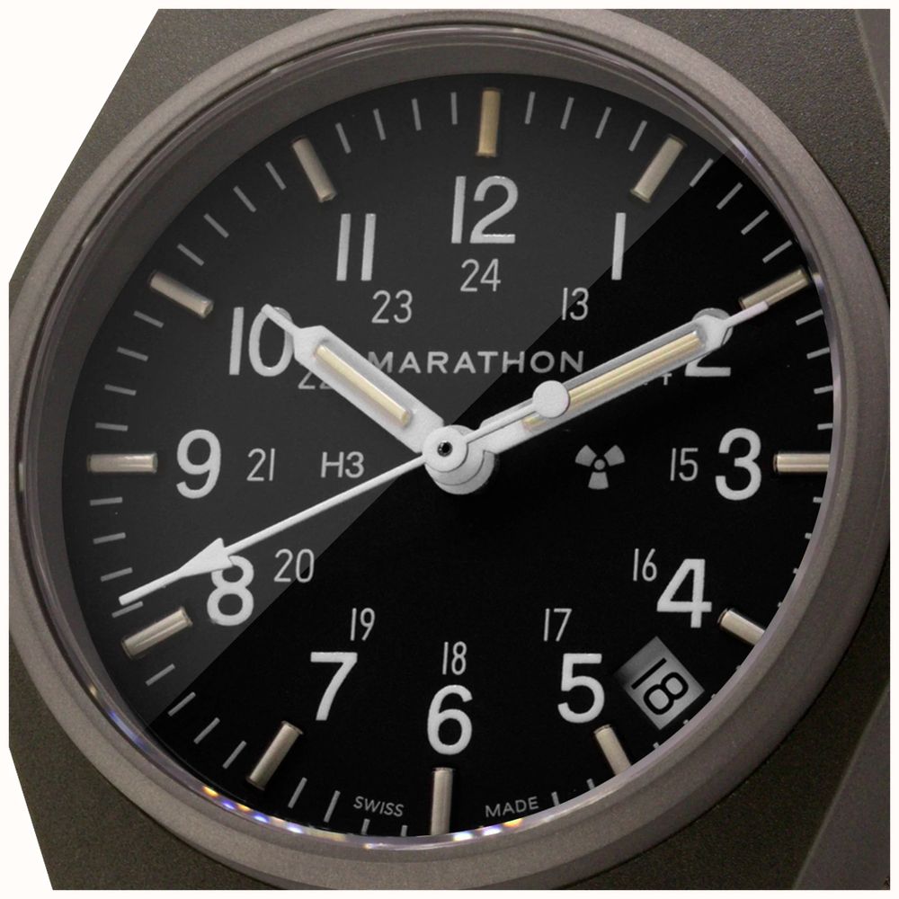 Marathon GPQ Sage Green General Purpose Quartz (34mm) Black Dial ...