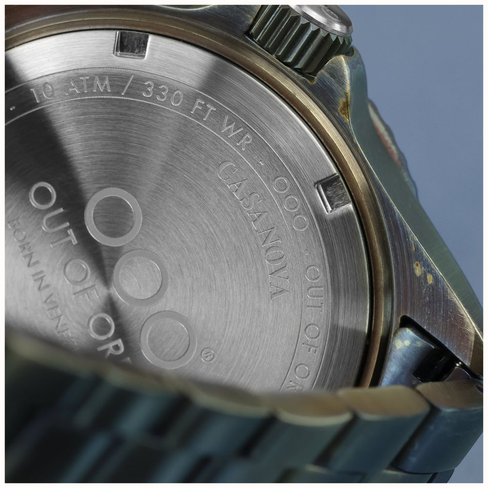 Out Of Order BLU MEDITERRANEO CASANOVA (44mm) Blue Dial / Ultra ...