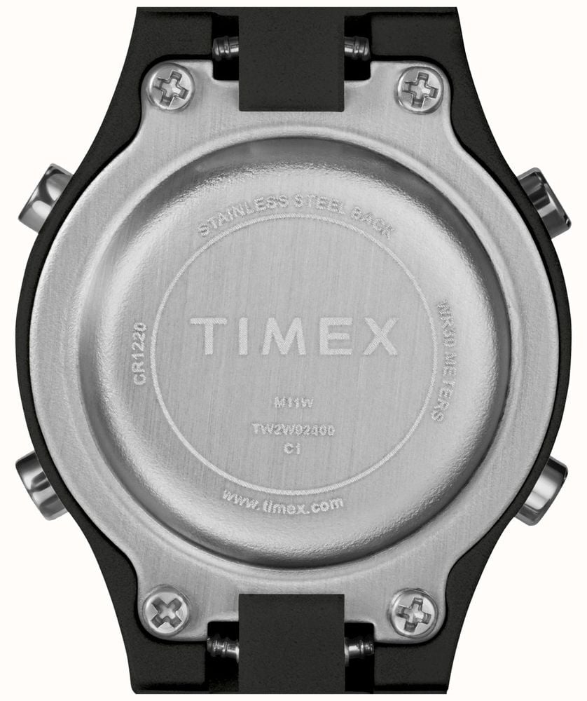 Timex Time Machines® Digital Multifunction (27mm) Black Digital Dial ...