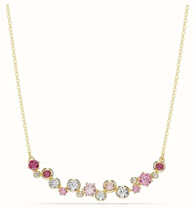 Swarovski Constella Set Mixed Cuts, Multicoloured, Gold-tone Plated ...