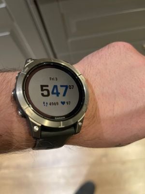 Garmin Fenix 7 Pro Sapphire Solar Titanium Chestnut Leather Garmin Fenix 7 Pro Sapphire Solar Titanium Chestnut Leather