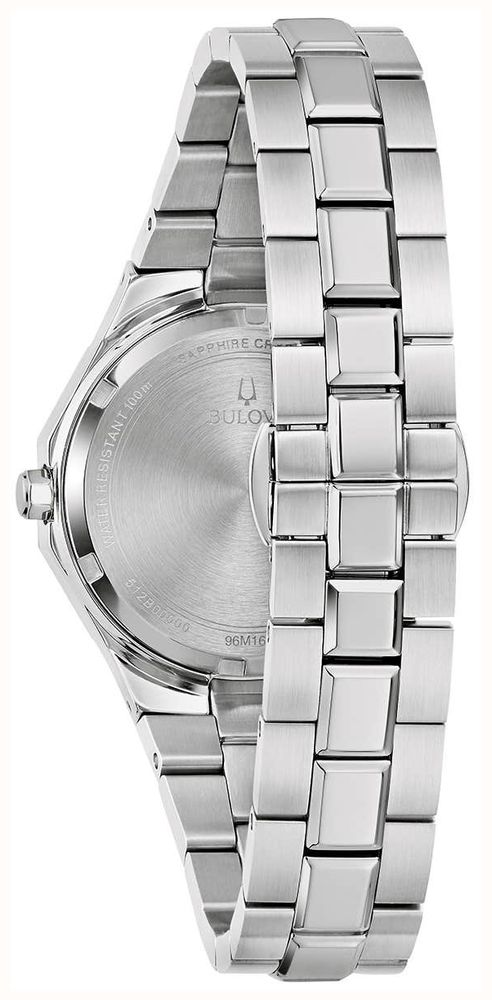 Bulova Prestige Quartz (32mm) Purple Ombre Dial / Stainless Steel ...