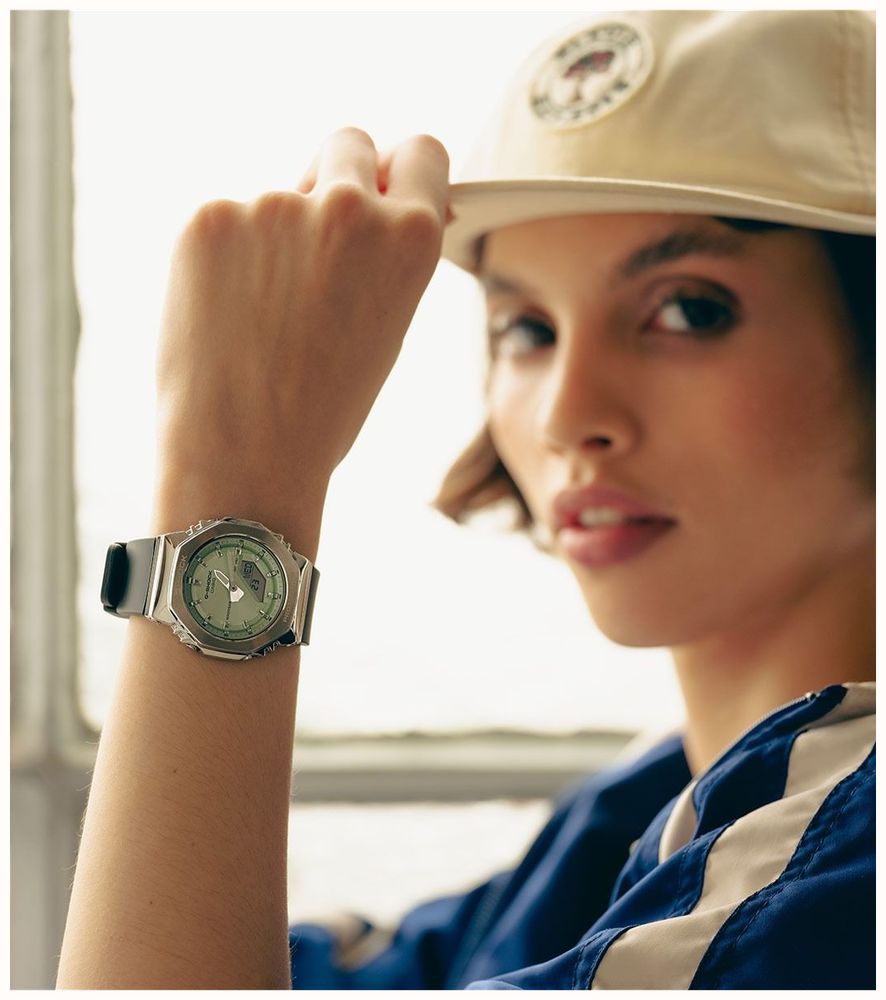 Casio G-Shock Core Metallic Colour Dial Series (40.5mm) Green Dial ...