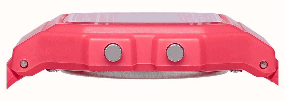 Casio Vintage F-91W (35.2mm) Digital Dial / Pink Resin F-91WC-4AEF ...