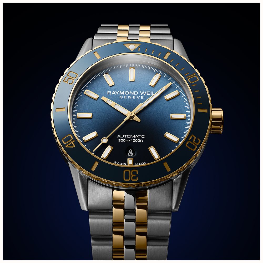 Raymond Weil Freelancer Diver (42,5 Mm) Blaues Zifferblatt ...