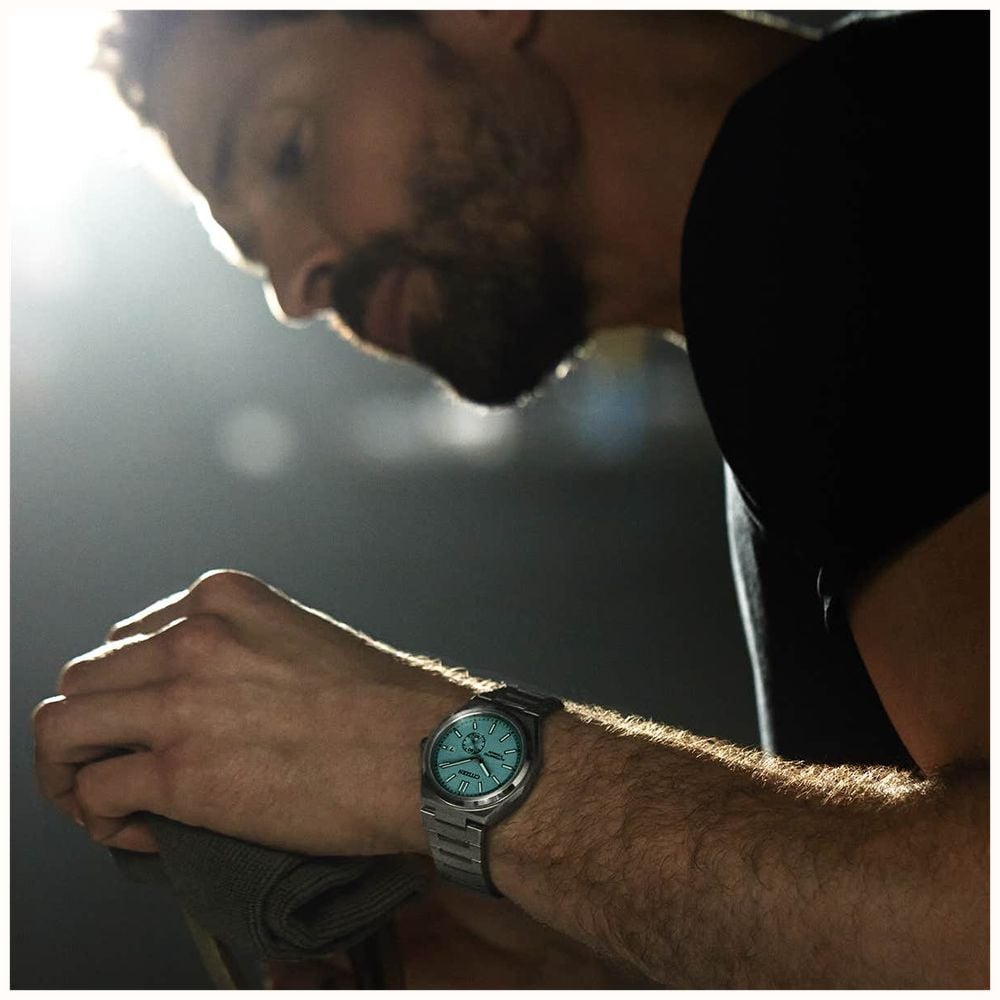 Citizen Zenshin Super Titanium Automatic (42mm) Textured Light Blue ...