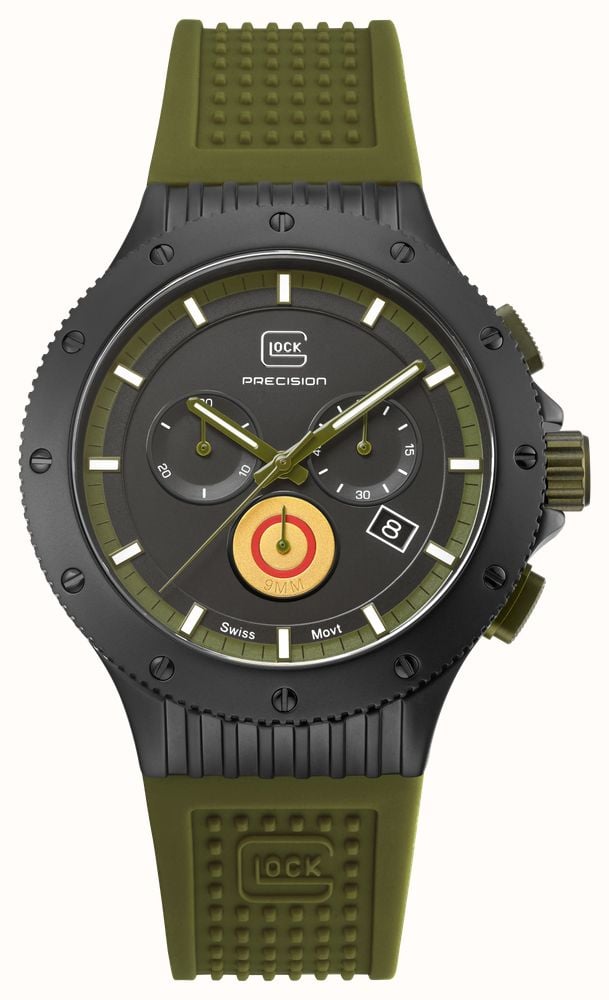 GLOCK Precision Limited Edition Titanium Chronograph (44mm) Black Dial ...