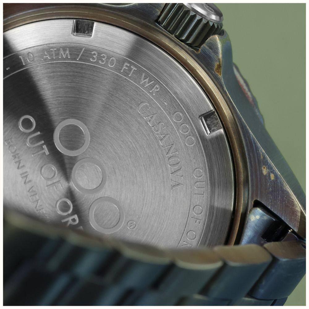 Out Of Order Verde Oliva Casanova (44 Mm) Grünes Zifferblatt / Armband ...