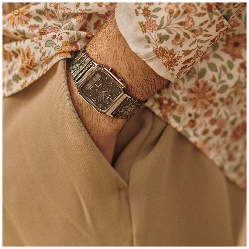 Casio Vintage X Liberty Limited Edition AQ-230 Series (29.8mm) Black ...