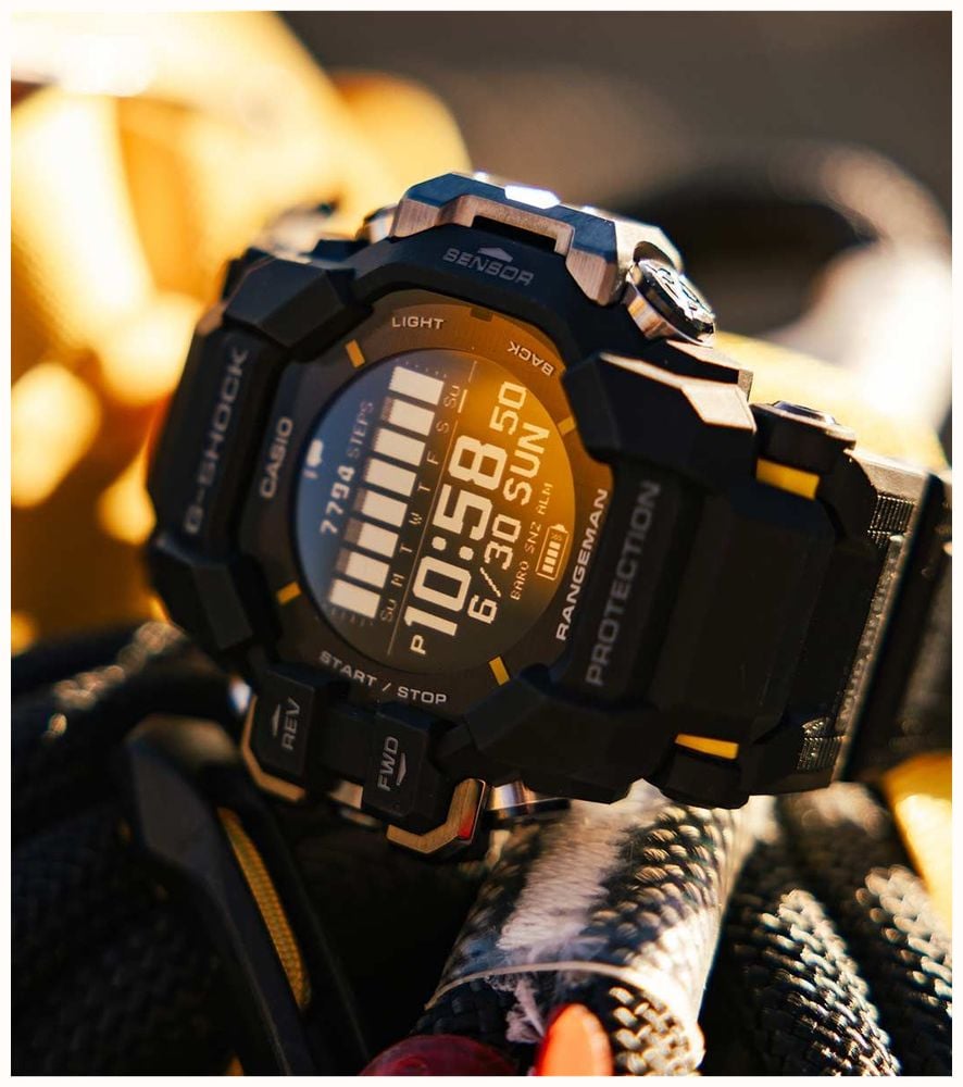 Casio Master Of G Rangeman GPR-H1000 Tough Solar HR GPS - Black GPR ...
