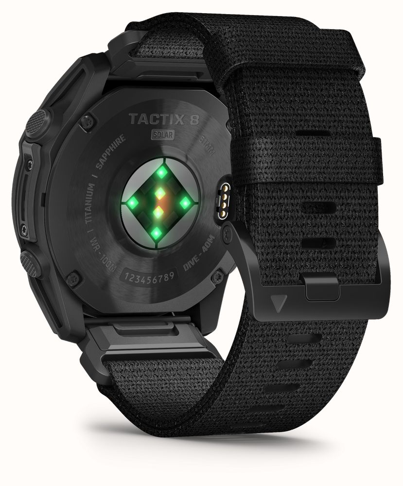 Garmin Tactix 8 51mm SOLAR Sapphire Tactical Smartwatch - Tactical ...