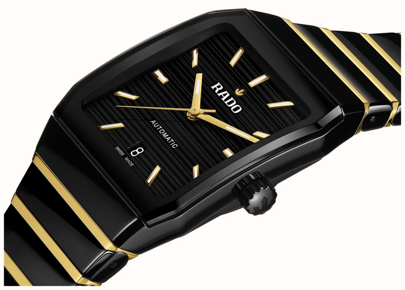 RADO Anatom Automatik (32,5 Mm) Schwarzes Zifferblatt / Schwarze ...